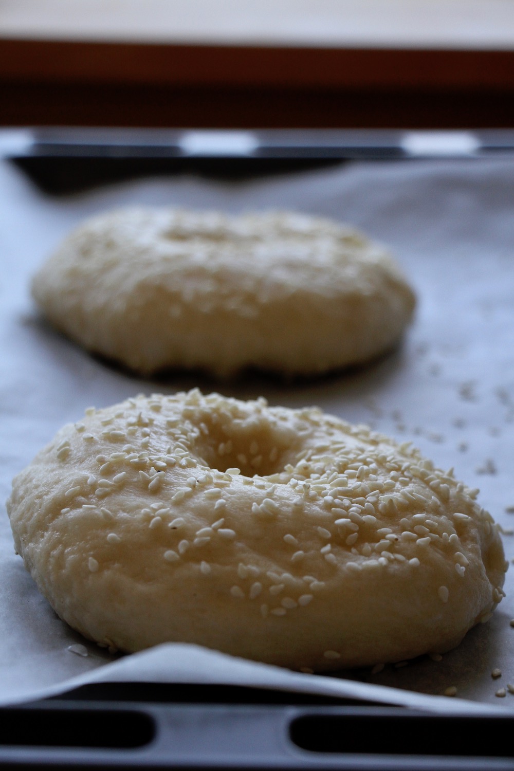 Hjemmebagte bagels. Nemt brød til sandwiches. - Bagvrk.dk