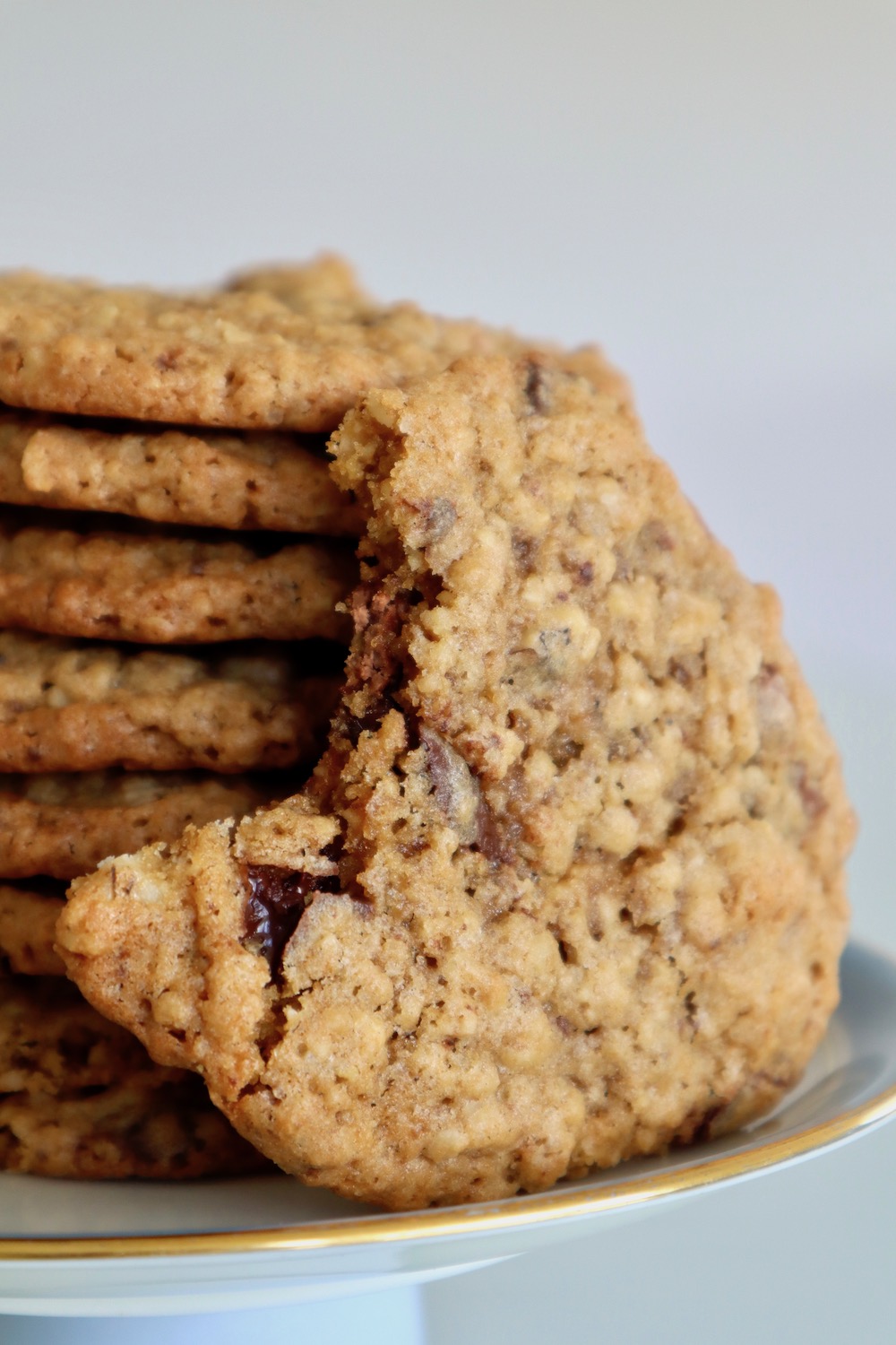 Havregryncookies - virkelig gode, men ikke sunde;-) - Bagvrk.dk